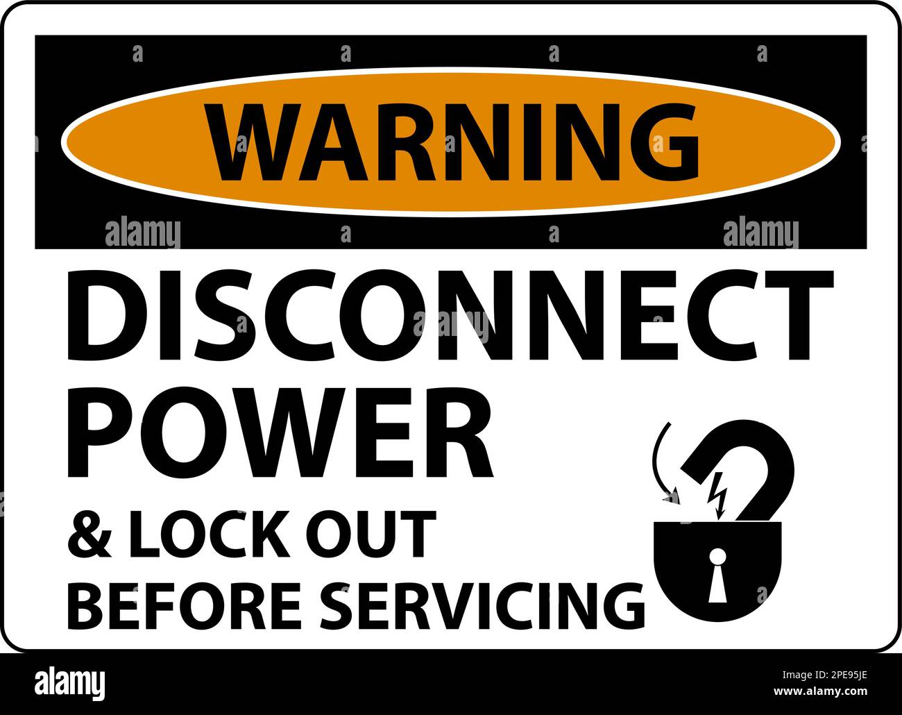 Dangerously Chic The Allure And Importance Of Warning Disconnect Power Engraved Letters