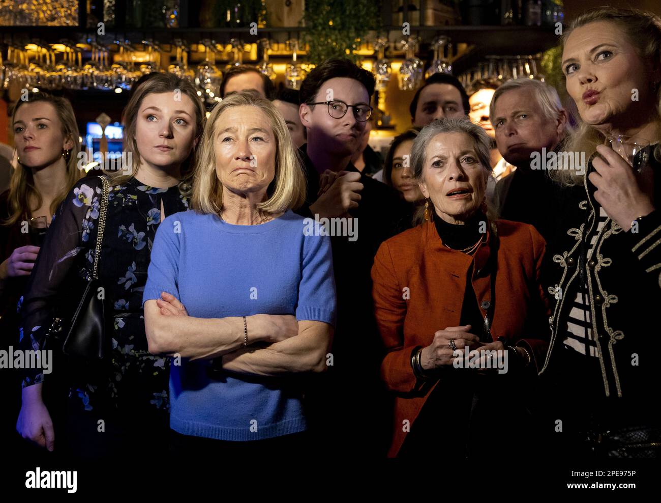 DEN BOSCH - Micky Adriaansens during the results evening of the VVD for ...