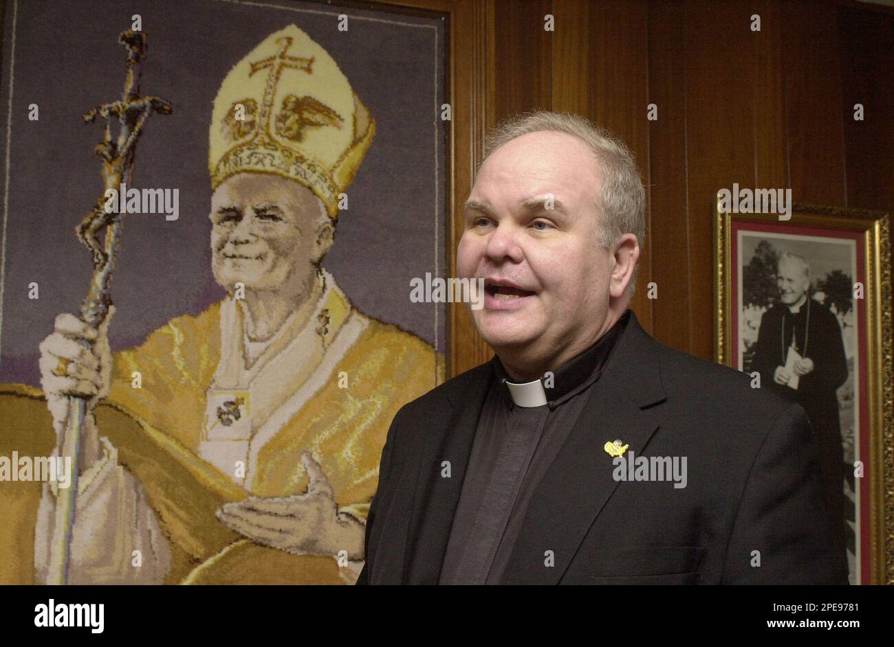 Msgr. Daniel J. Plocharczyk of Sacred Heart Church in New Britain, Conn ...