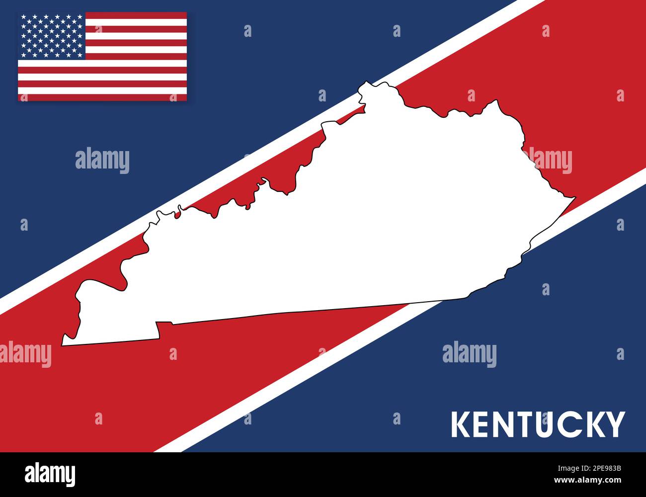 USA, United States of America Map vector template. white color map on ...