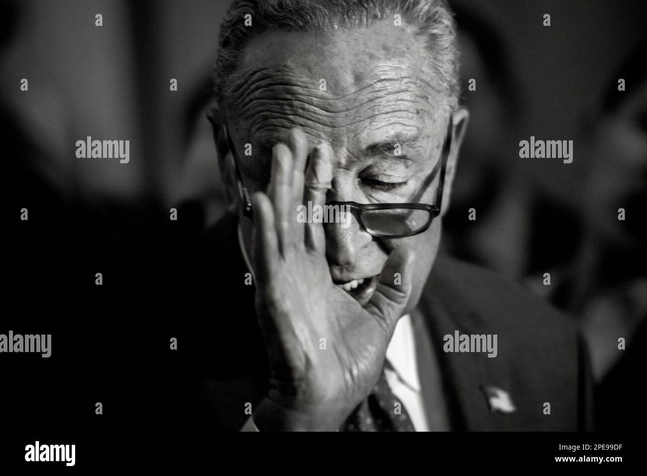 United States Senate Majority Leader Chuck Schumer (Democrat of New ...