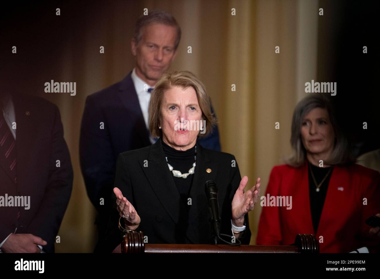 United States Senator Shelley Moore Capito (Republican of West Virginia ...