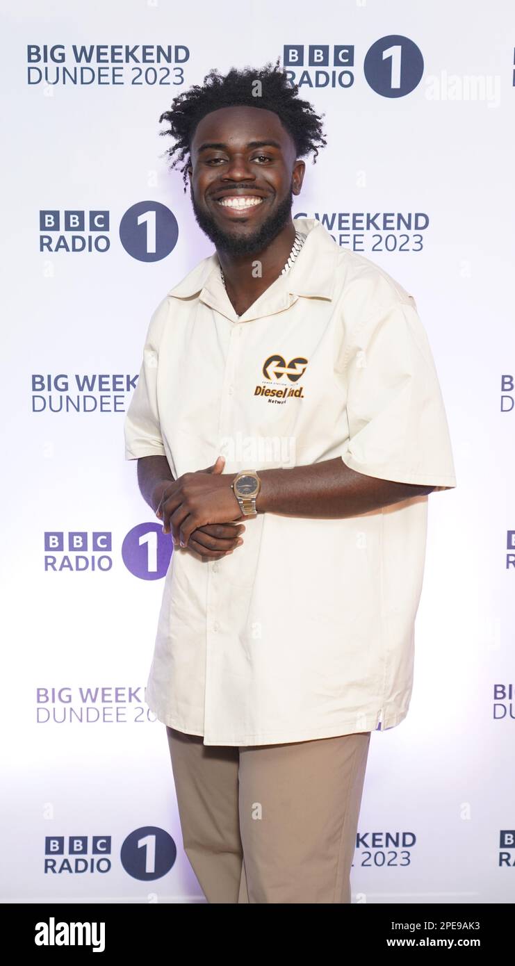 Jeremiah Asiamah attends the Radio 1's Big Weekend 2023 launch party at ...