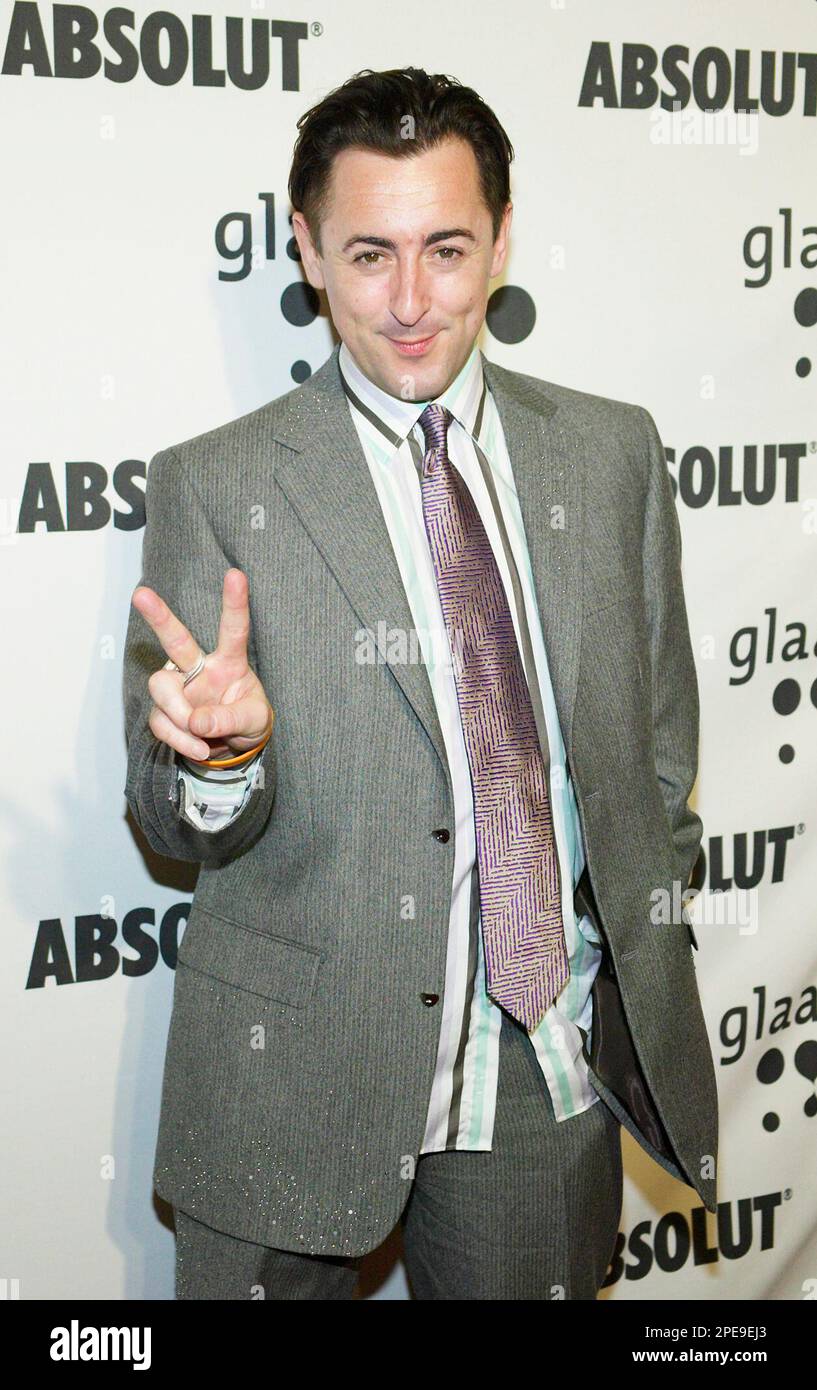 Actor Alan Cumming attends the 16th Annual GLAAD Awards in New York ...