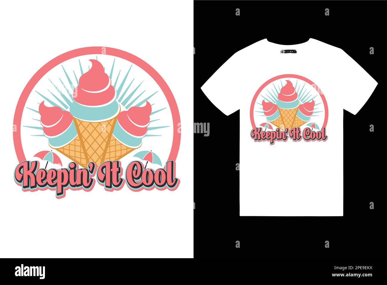 Summer t-shirt design Stock Vector Image & Art - Alamy