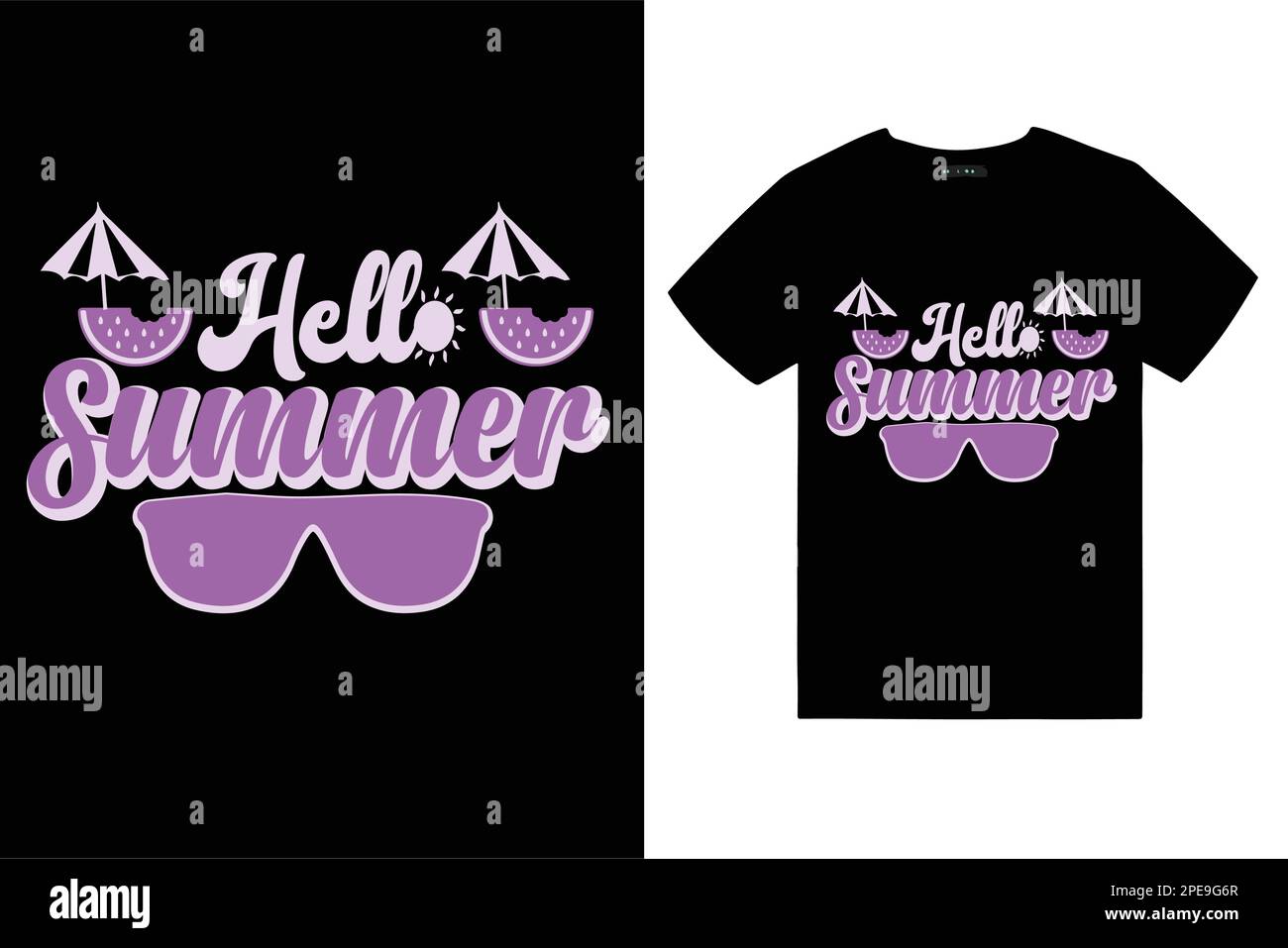 Summer t-shirt design Stock Vector Image & Art - Alamy