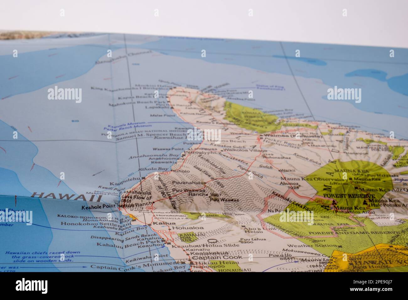 Hawaii cartography hi-res stock photography and images - Alamy