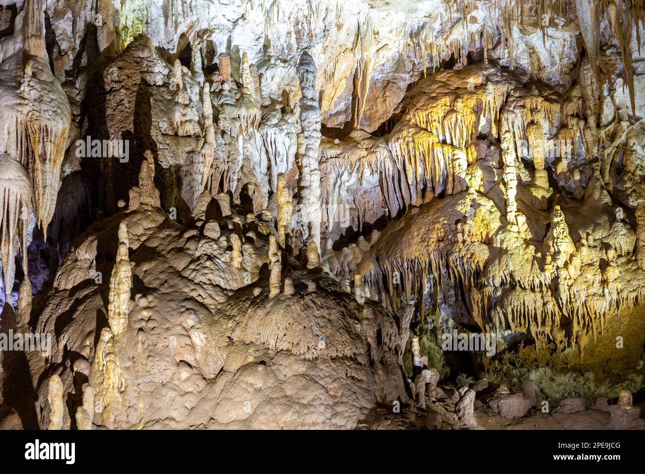 Prometheus Cave Natural Monument - largest cave in Georgia with hanging ...