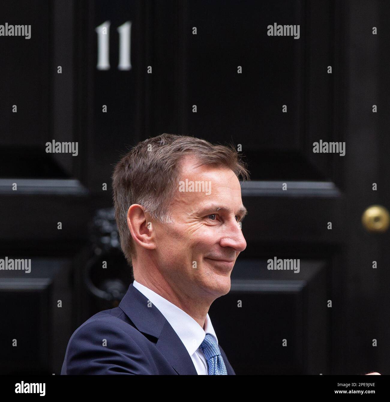 London, England, UK. 15th Mar, 2023. Chancellor of the Exchequer JEREMY ...
