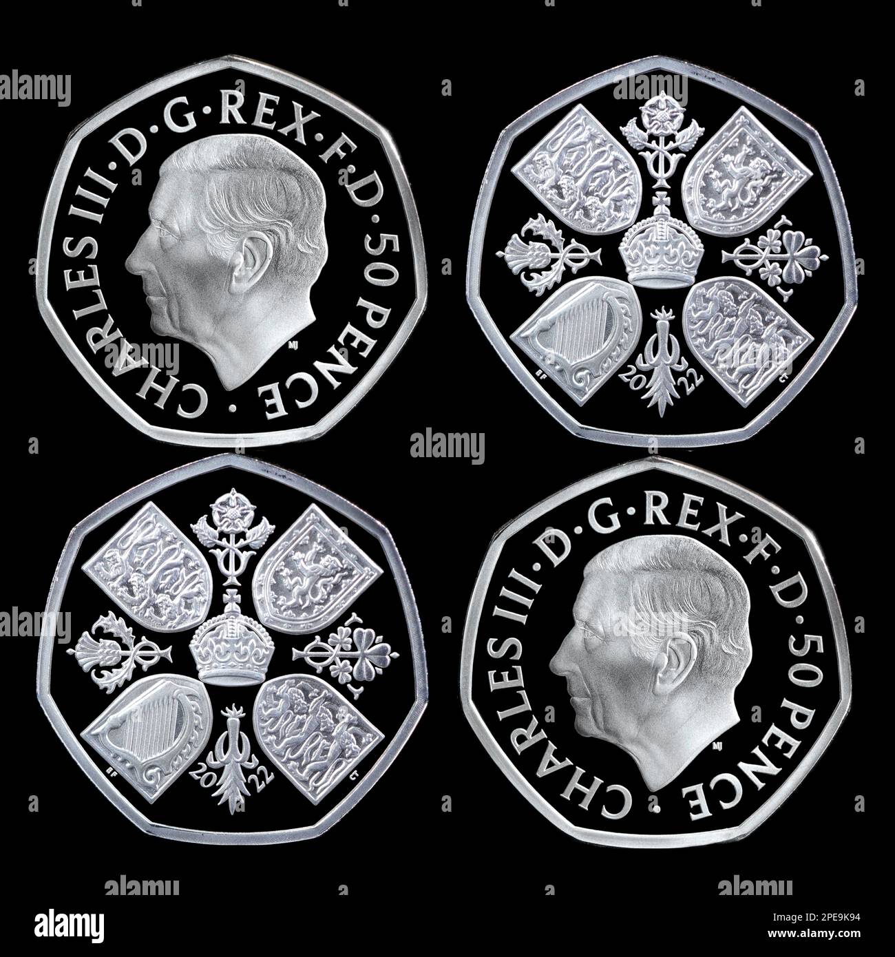 The first coin to feature King Charles III & also features the ...