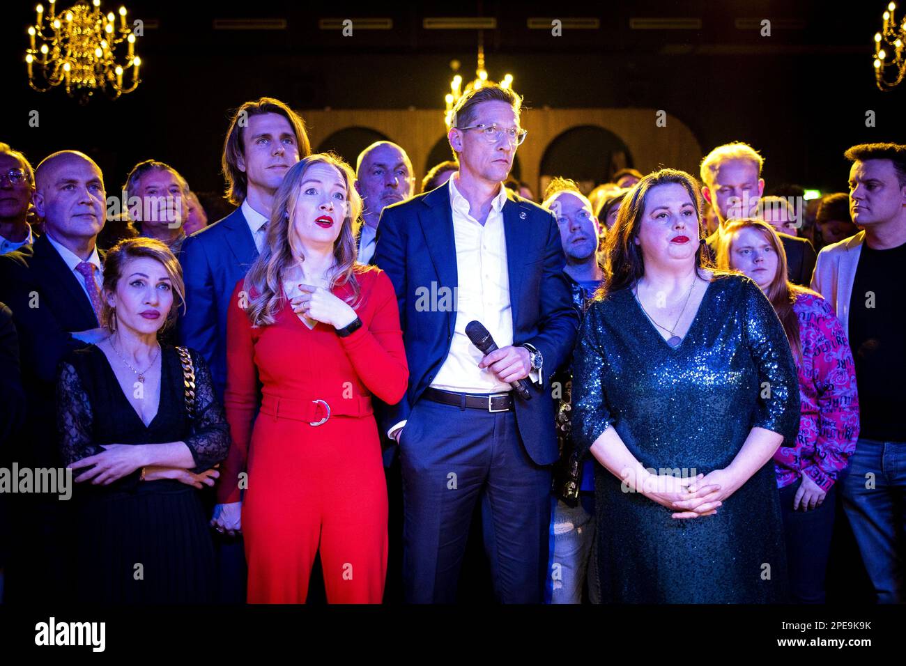 DEN BOSCH - JA21 leader Joost Eerdmans and Annabel Nanninga follow the ...