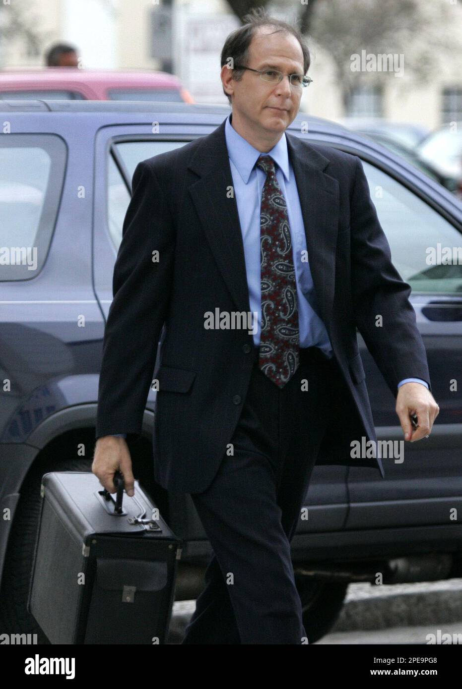 George Felos, attorney for Michael Schiavo, arrives for a Terri Schiavo ...