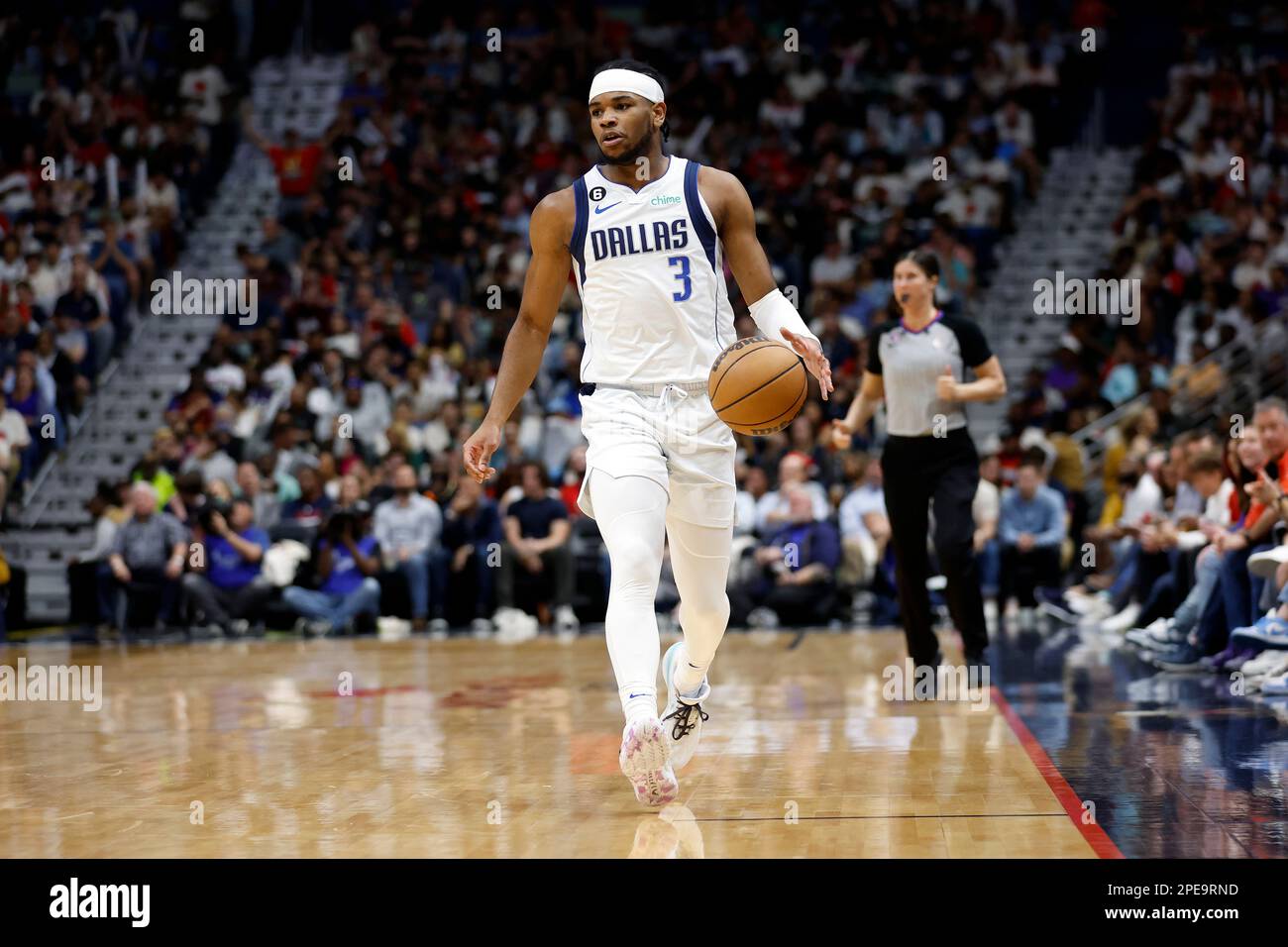 Dallas Mavericks guard Jaden Hardy (3) in the second half of an NBA ...
