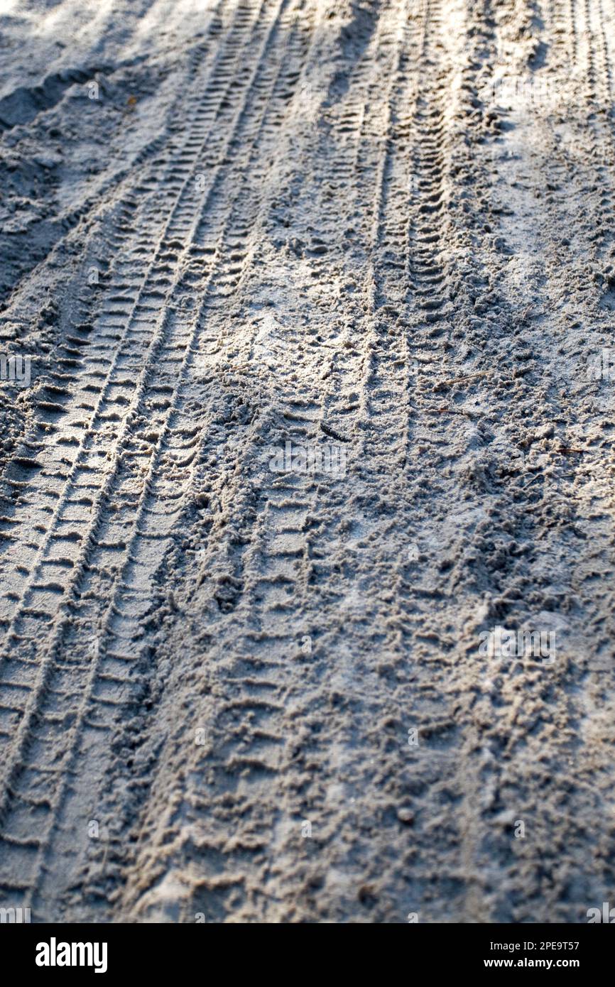 Tire imprinttrace hi-res stock photography and images - Alamy