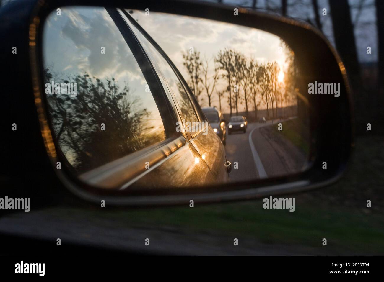 The last ray of the sun Stock Photo - Alamy