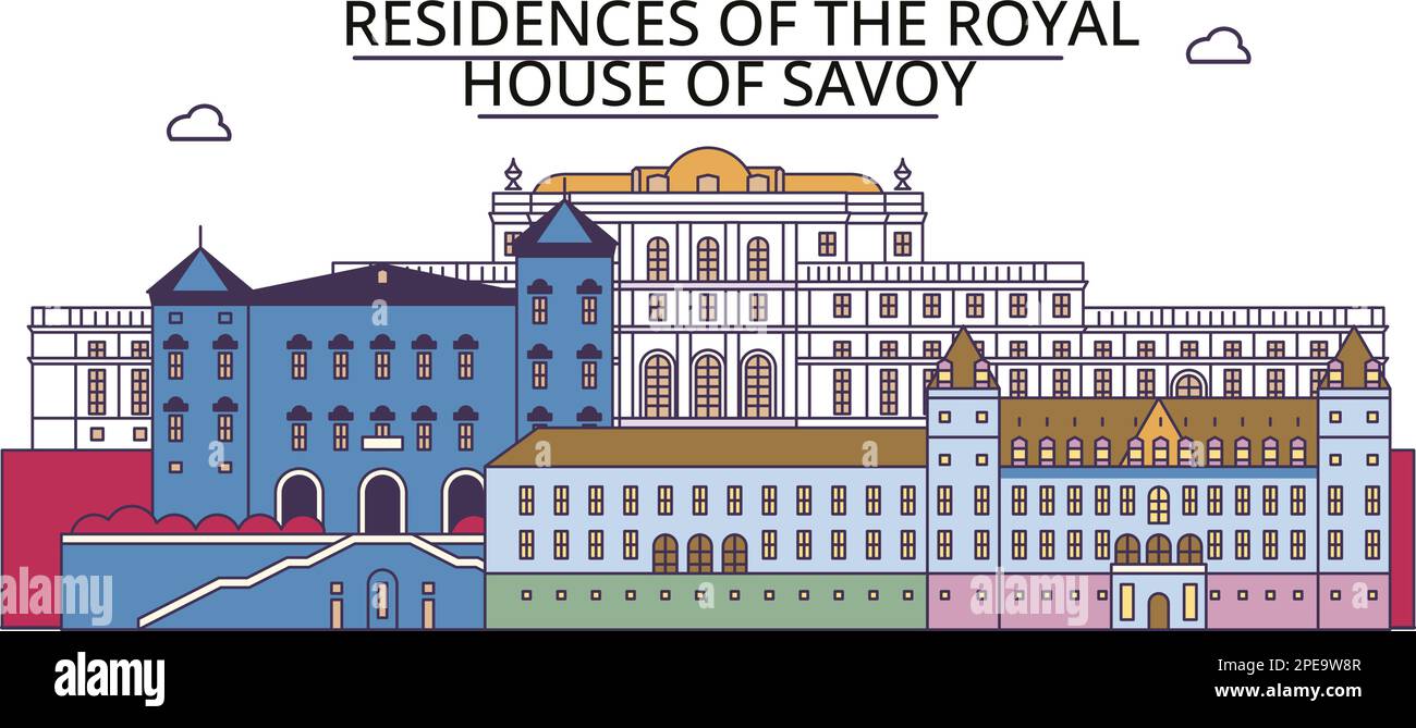 Italy, Turin, Residences Of The Royal House Of Savoy tourism landmarks ...
