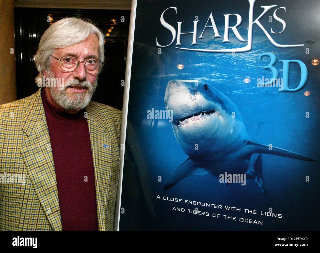 Jean-Michel Cousteau, President of the Ocean Futures Society, poses ...