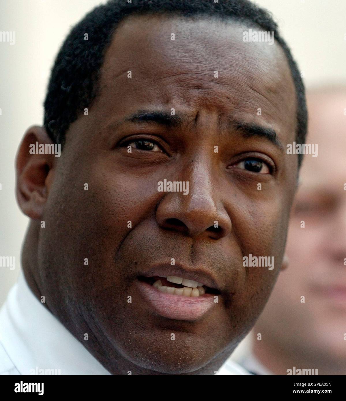 New Orleans Police Asst. Superintendent Warren Riley answers questions ...