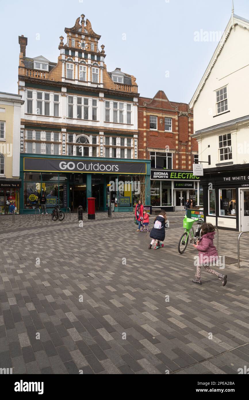 Kingston Historic Market, Kingston upon Thames, London Stock Photo - Alamy