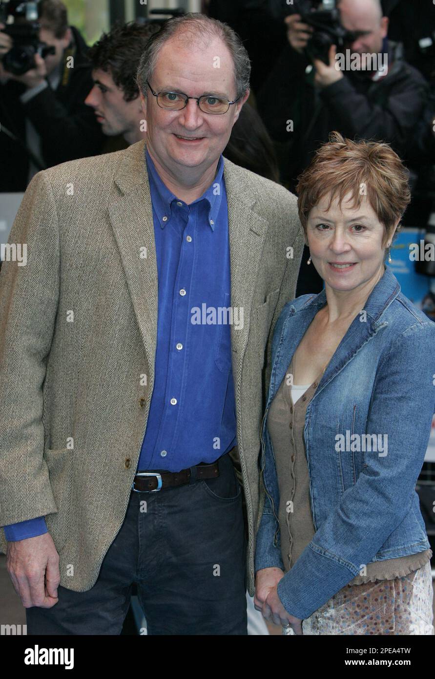 British actor Jim Broadbent arrives at the world premier of the ...