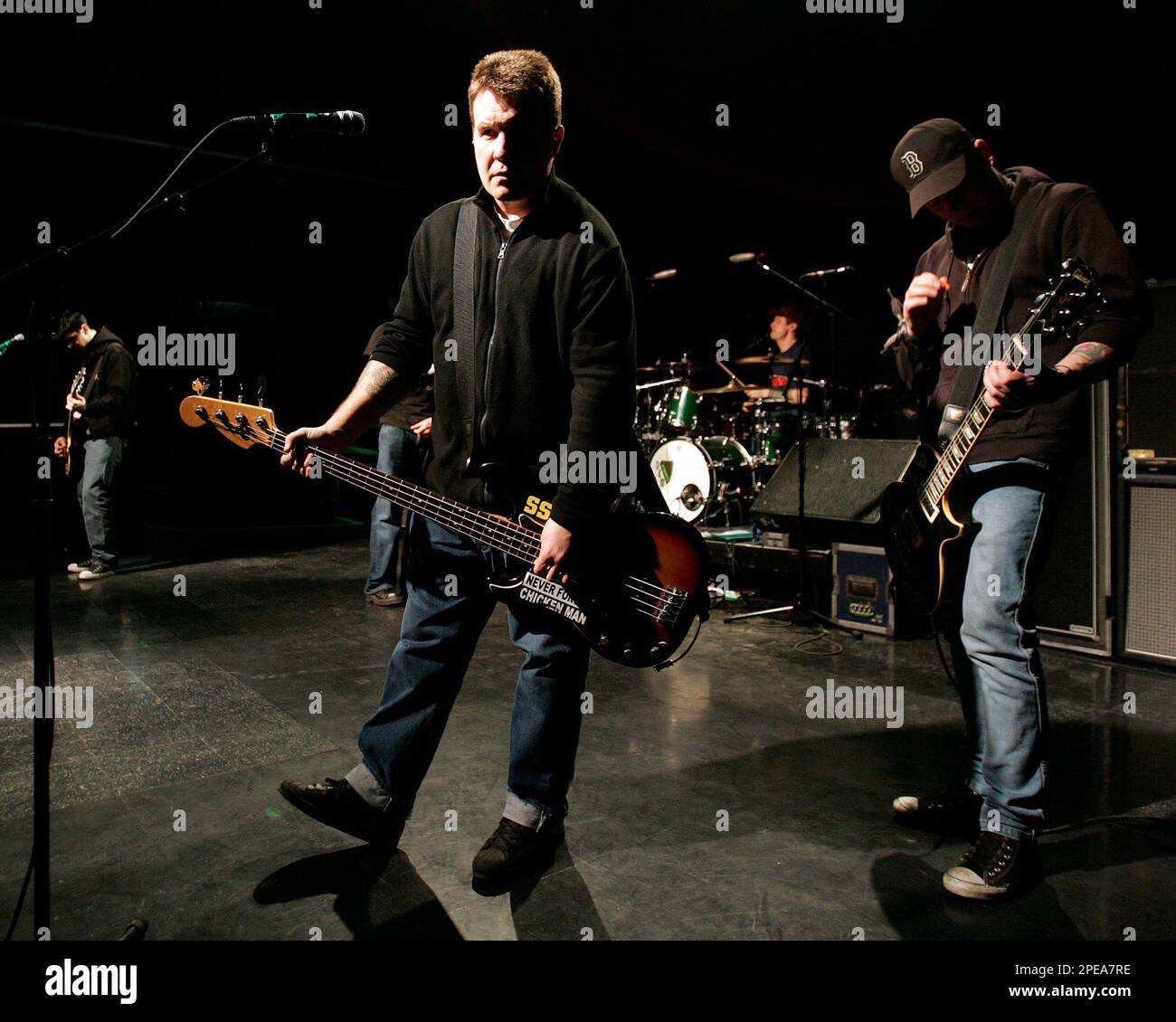 Guitarist Marc Orrell, bassist Ken Casey, drummer Matt Kelly and ...