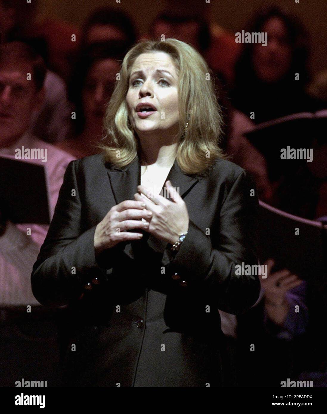 **FILE**Soprano Renee Fleming rehearses "Casta Diva," from the opera ...