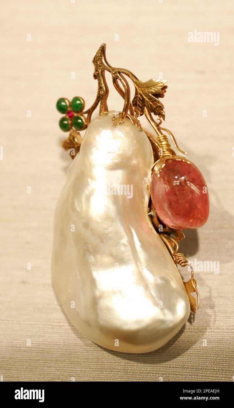 The Pearl of Asia, part of an exhibit The Allure of Pearls, is shown at ...