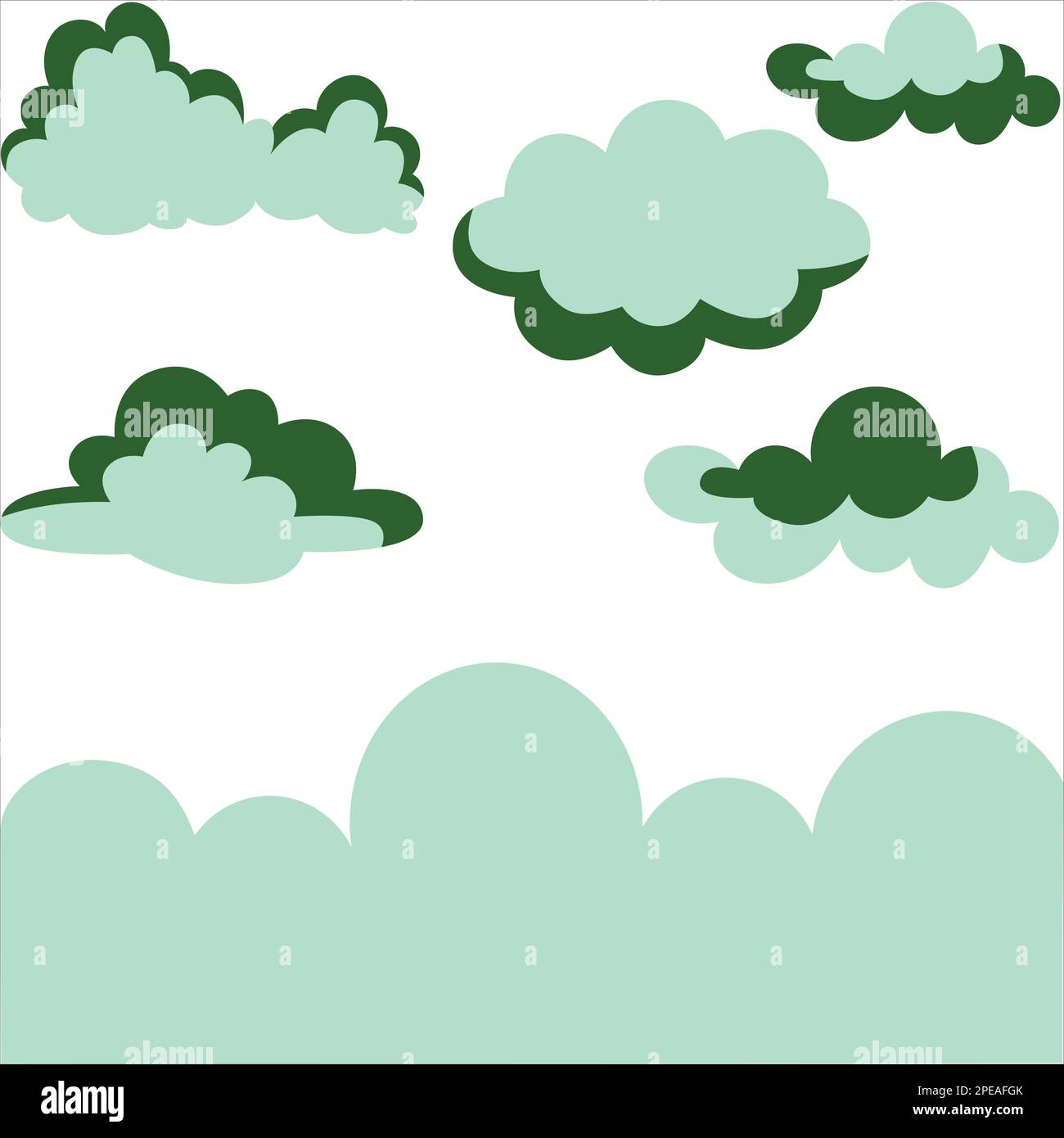 Blue sky background beautiful clouds Stock Vector Images - Alamy