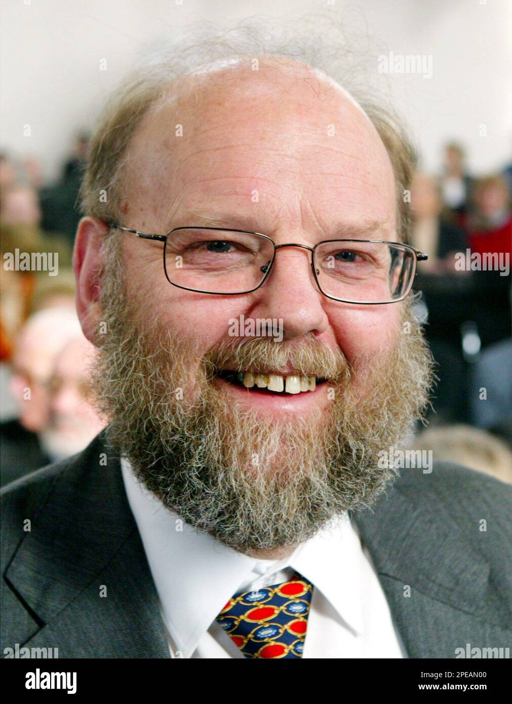 Scottish scientist Ian Wilmut is seen in the Pauls Church in Frankfurt ...