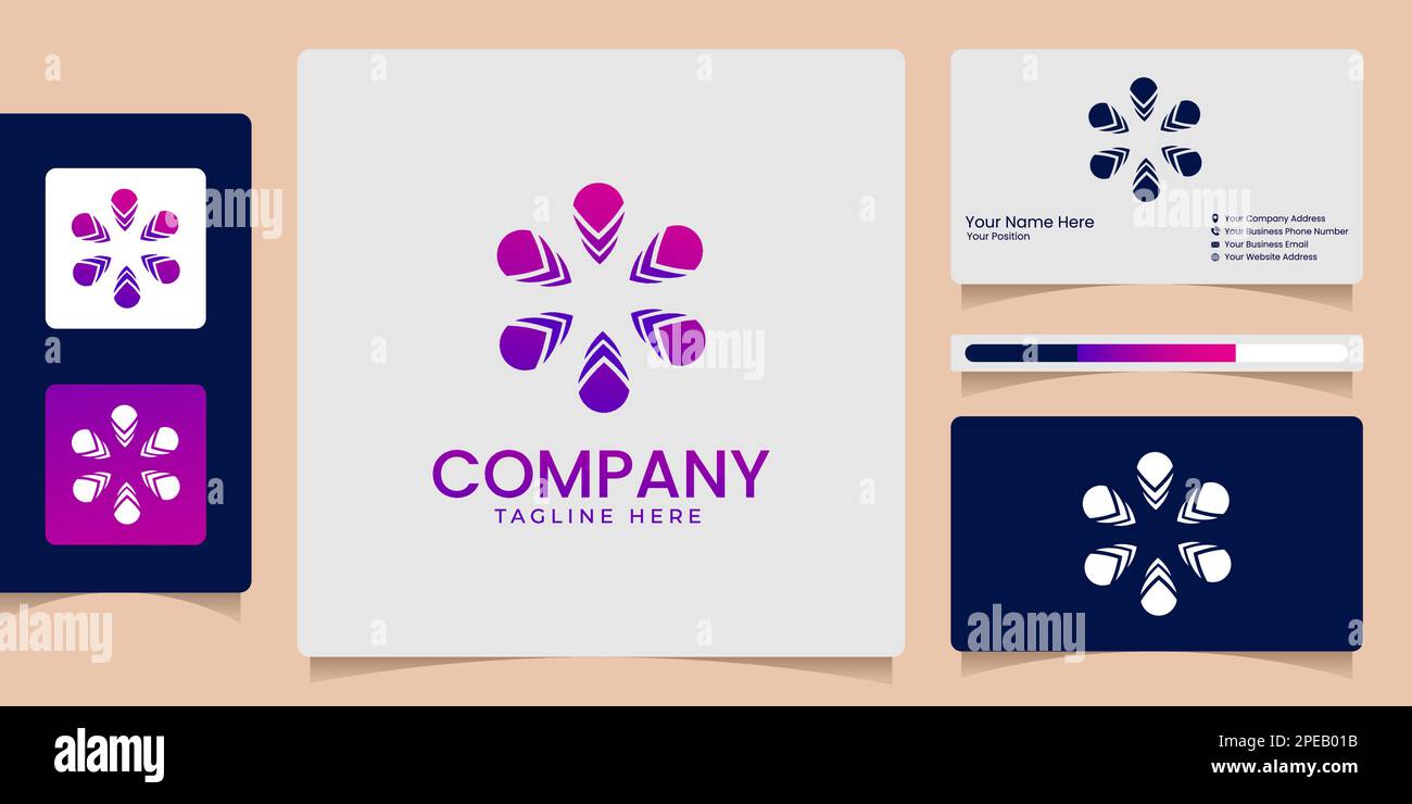 creative style abstract logo design Stock Vector Image & Art - Alamy