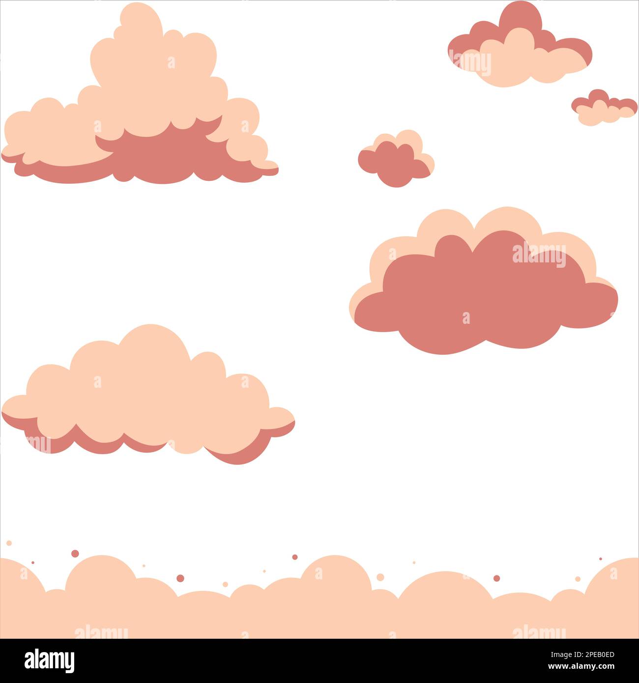 Beautiful sky background clouds Stock Vector Images - Alamy