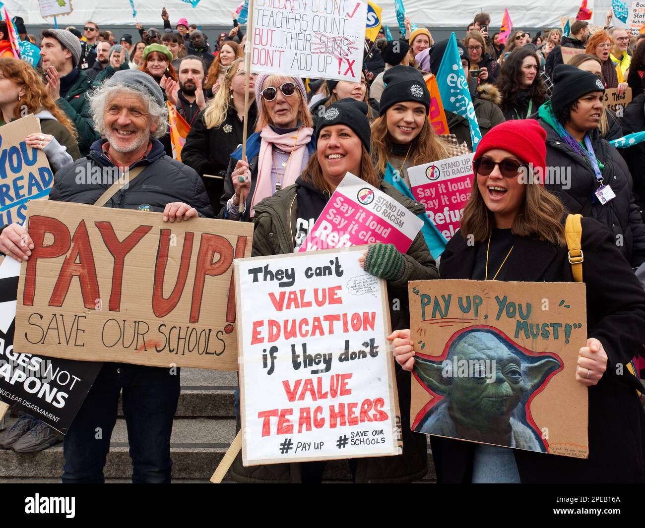 National strike day rally hi-res stock photography and images - Alamy