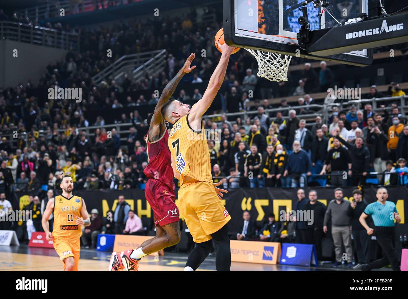 7 FLIONIS DIMITRIS of AEK BC during the Round of 16, match between AEK ...