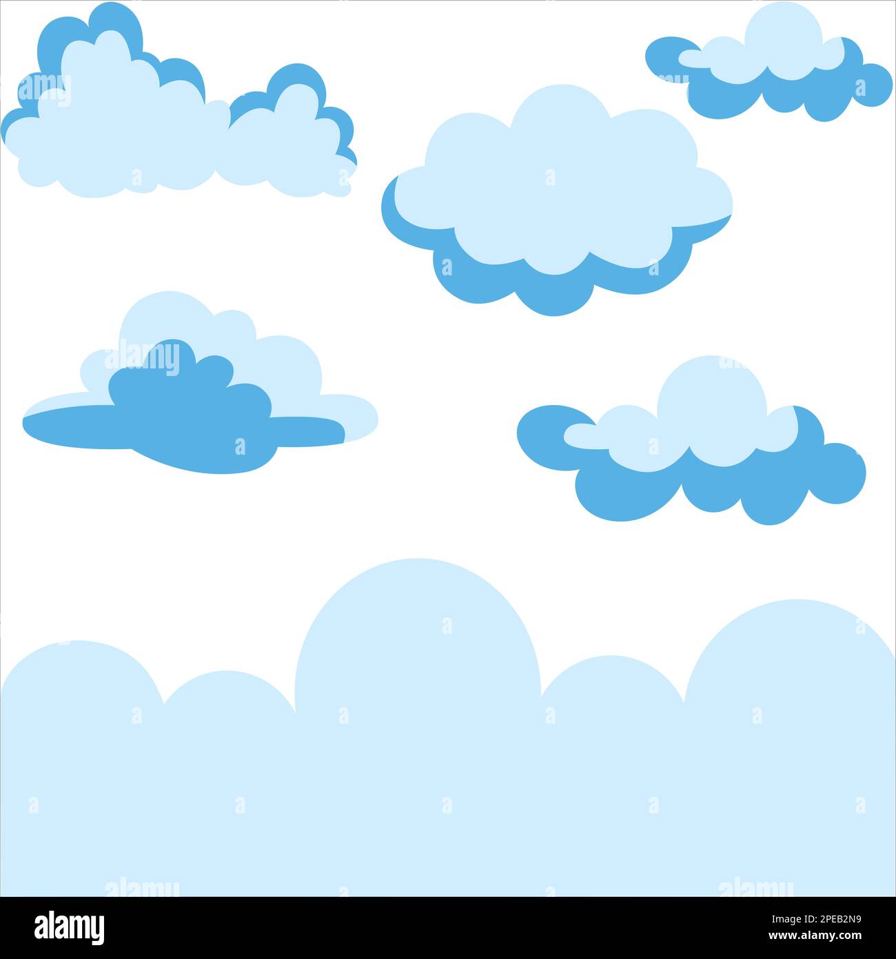 Clouds background Stock Vector Images - Alamy