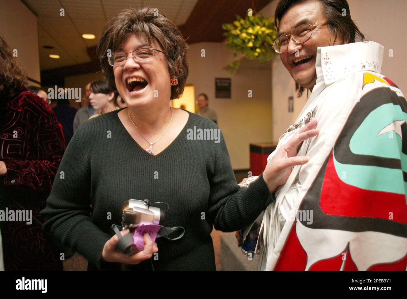 ** ADVANCE FOR WEEKEND MARCH 12-13 ** Pua Maunu, left, and her husband ...