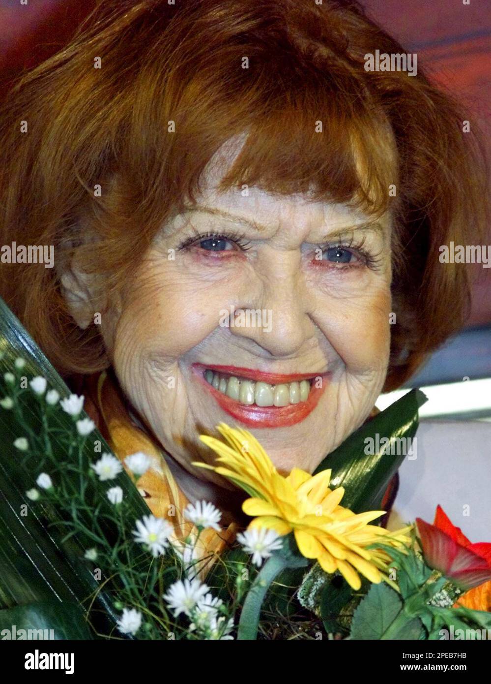 **File**German actress Brigitte Mira on March 16, 2000 file photo in ...