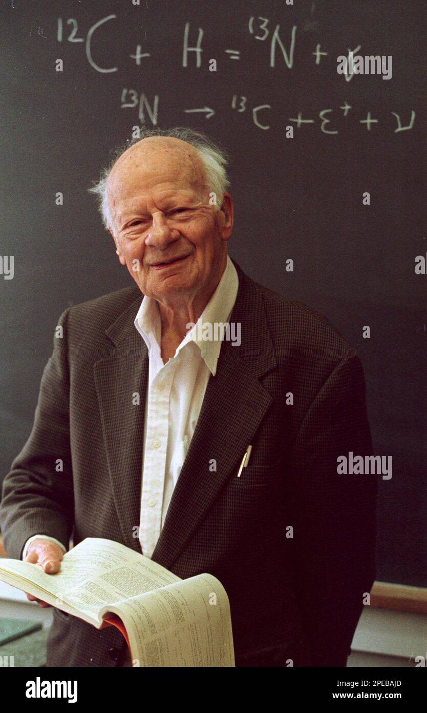 **FILE** Cornell University Professor Hans A. Bethe is pictured in his ...