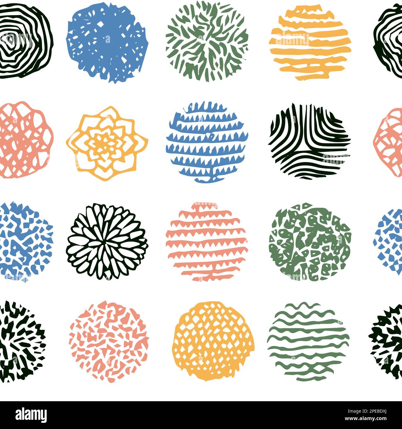 Seamless sketch doodle background Stock Vector Images - Alamy