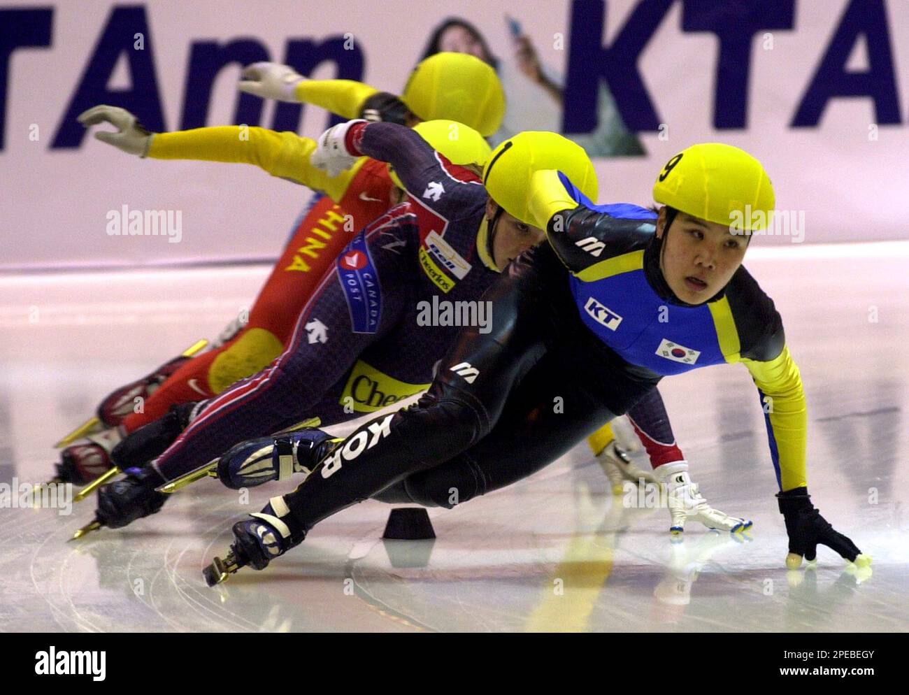 South Korea's Choi Eun-kyung leads Canada's Amanda Overland, China's ...
