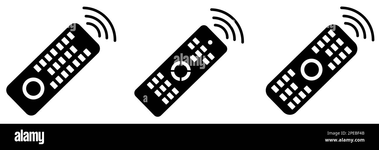 Remote control TV icons. Design can use for web and mobile app. Vector ...