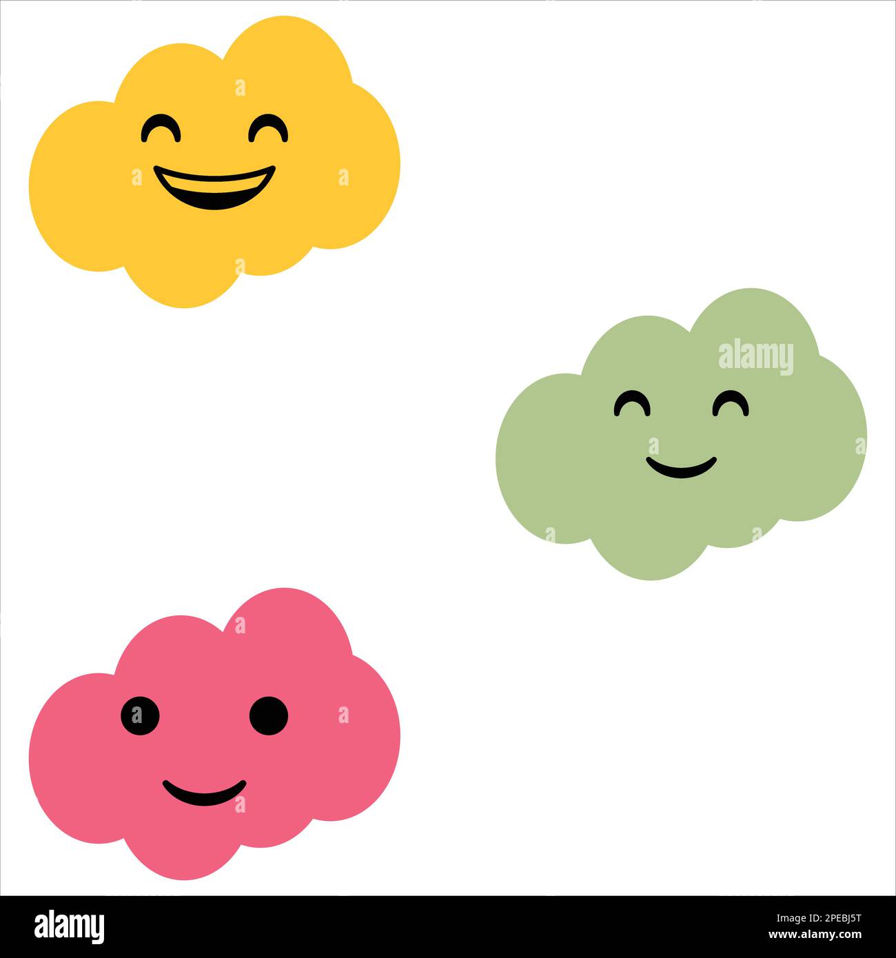 Beautiful face happy smiling Stock Vector Images - Alamy