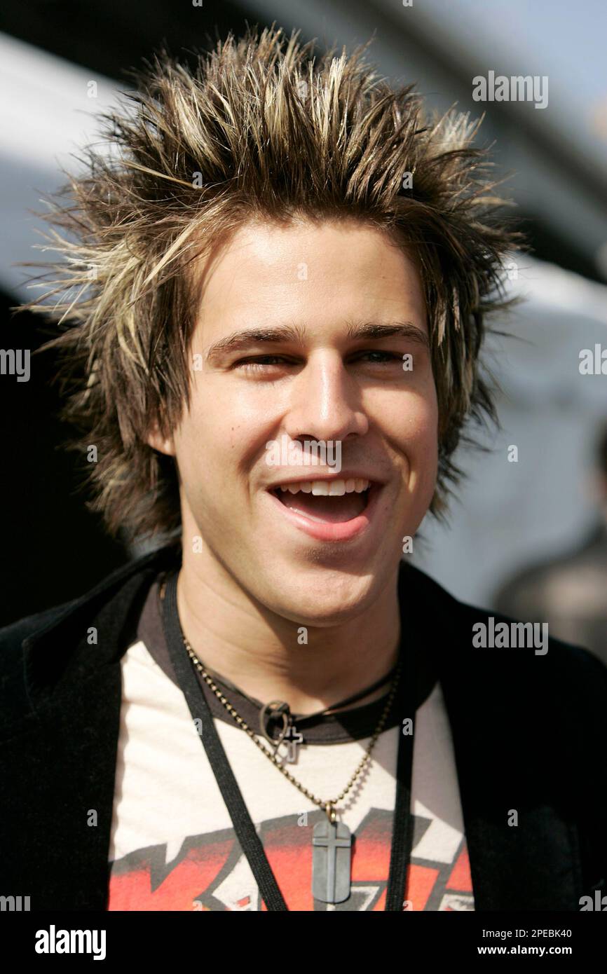 Singer Ryan Cabrera at the 3rd Annual Cadillac Super Bowl Grand Prix ...