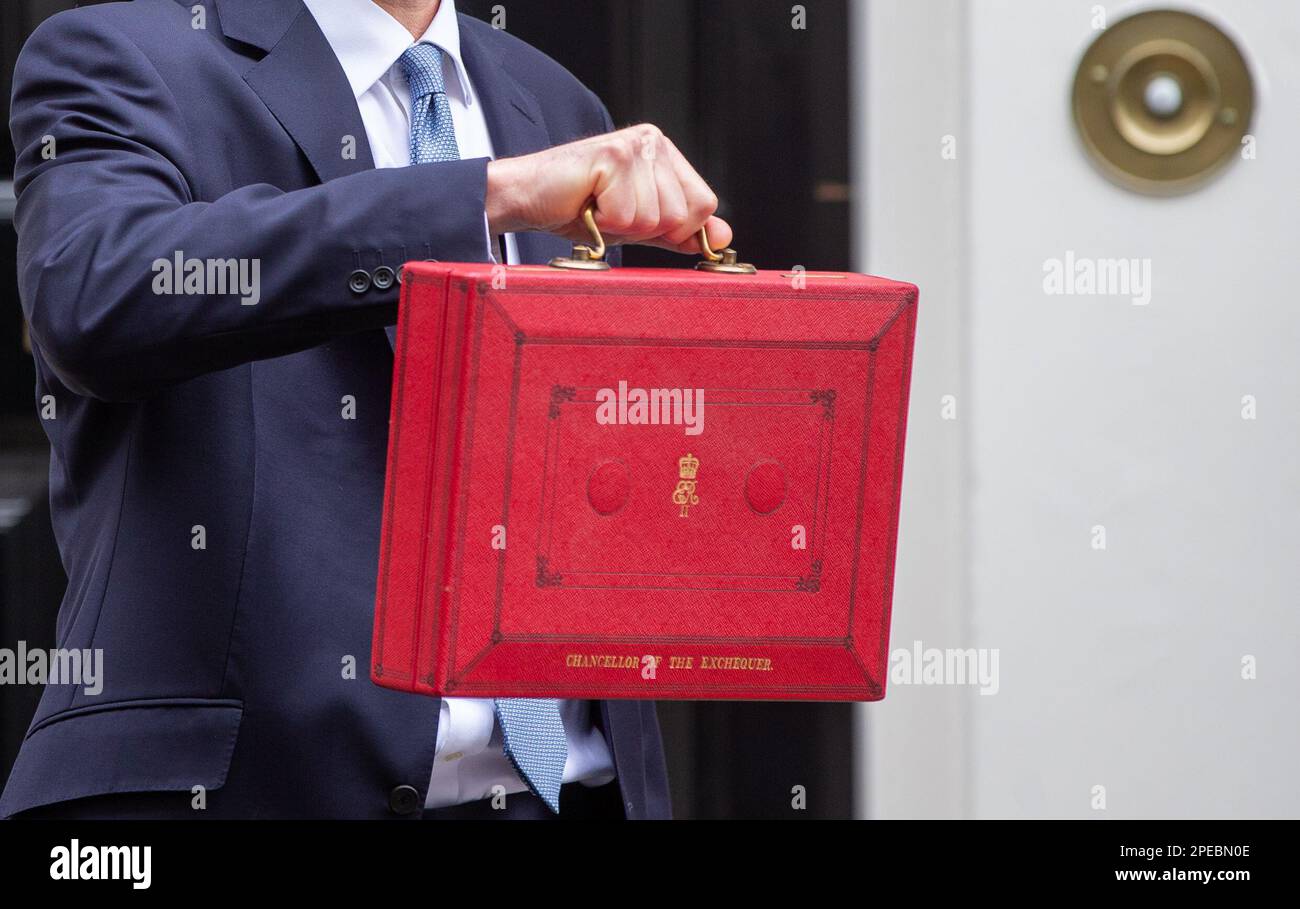 London, England, UK. 15th Mar, 2023. Chancellor of the Exchequer JEREMY ...