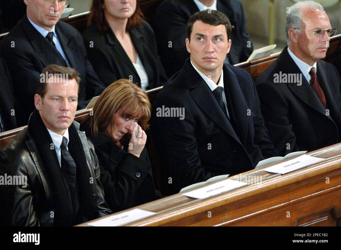 Ex-Profiboxer Henry Maske, seine Frau Manuela, Boxer Wladimir Klitschko ...