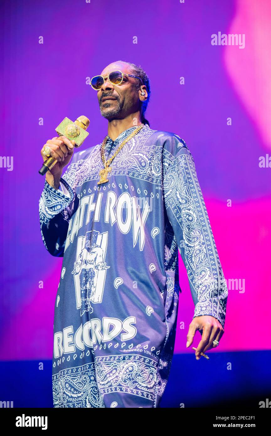 Manchester, UK. 15th March 2023. Calvin Cordozar Broadus Jr ...