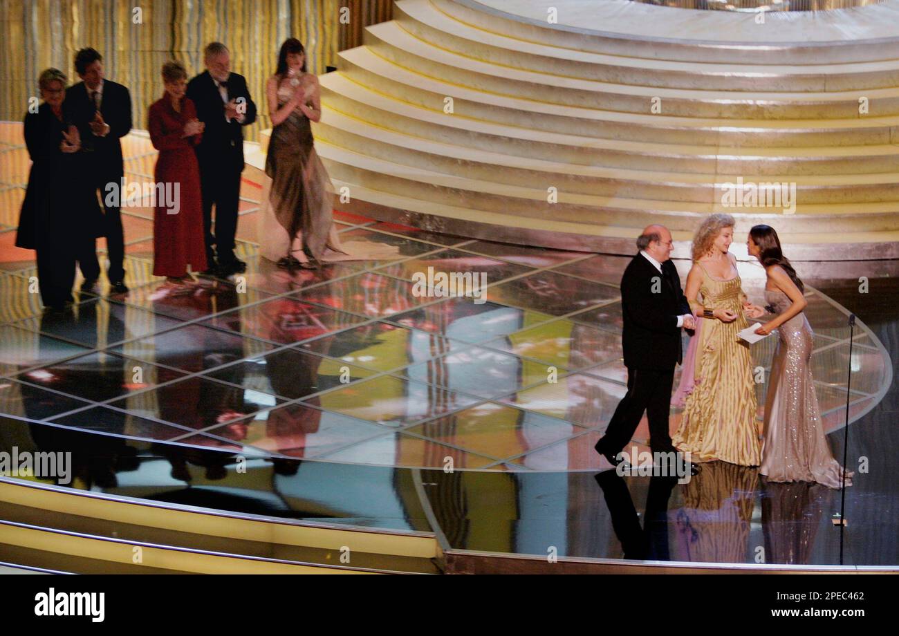 Dante Ferretti and Francesca Lo Schiavo accept Oscars for achievement ...