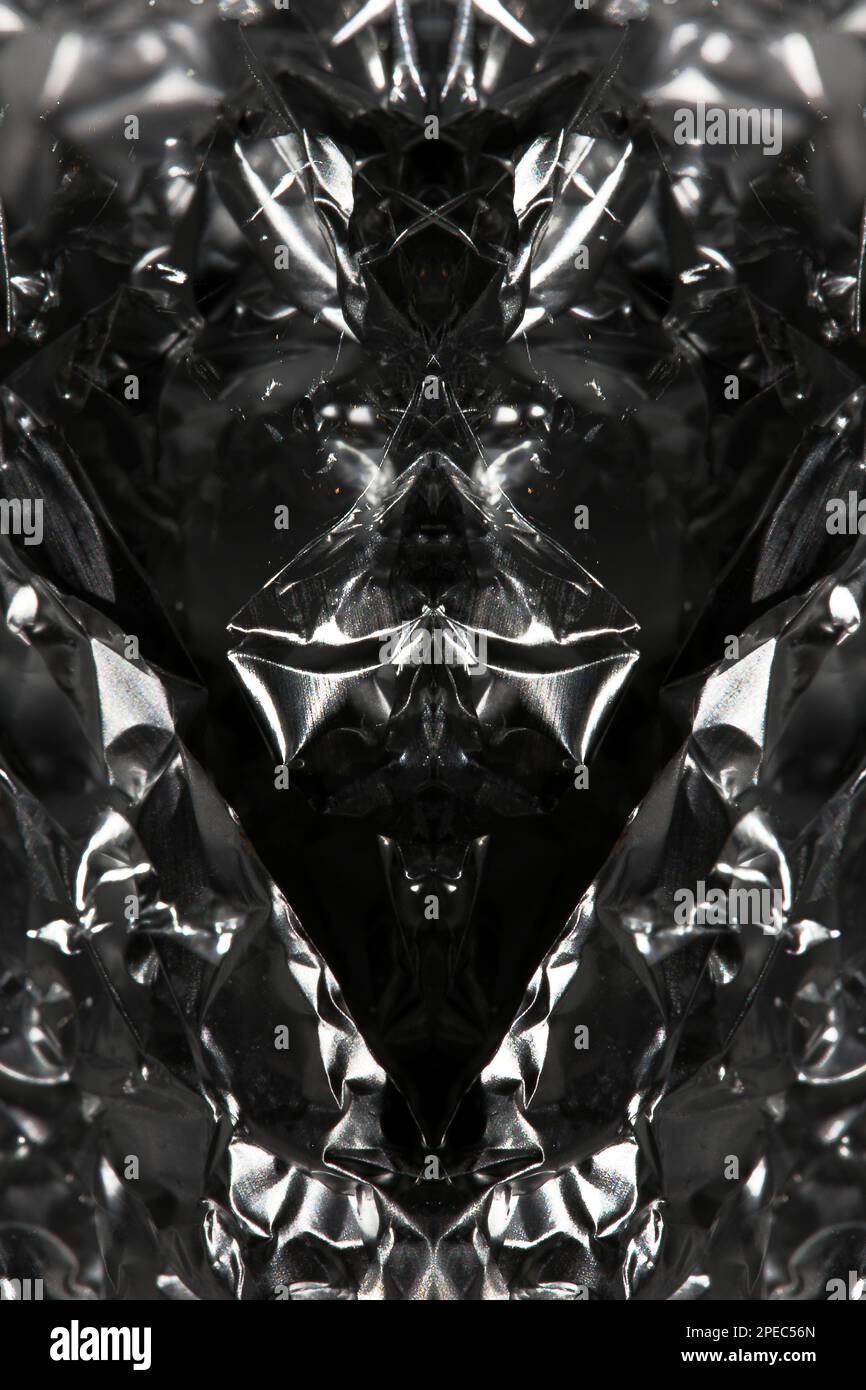 Crazy colorful aluminum paper texture double layers party design for ...