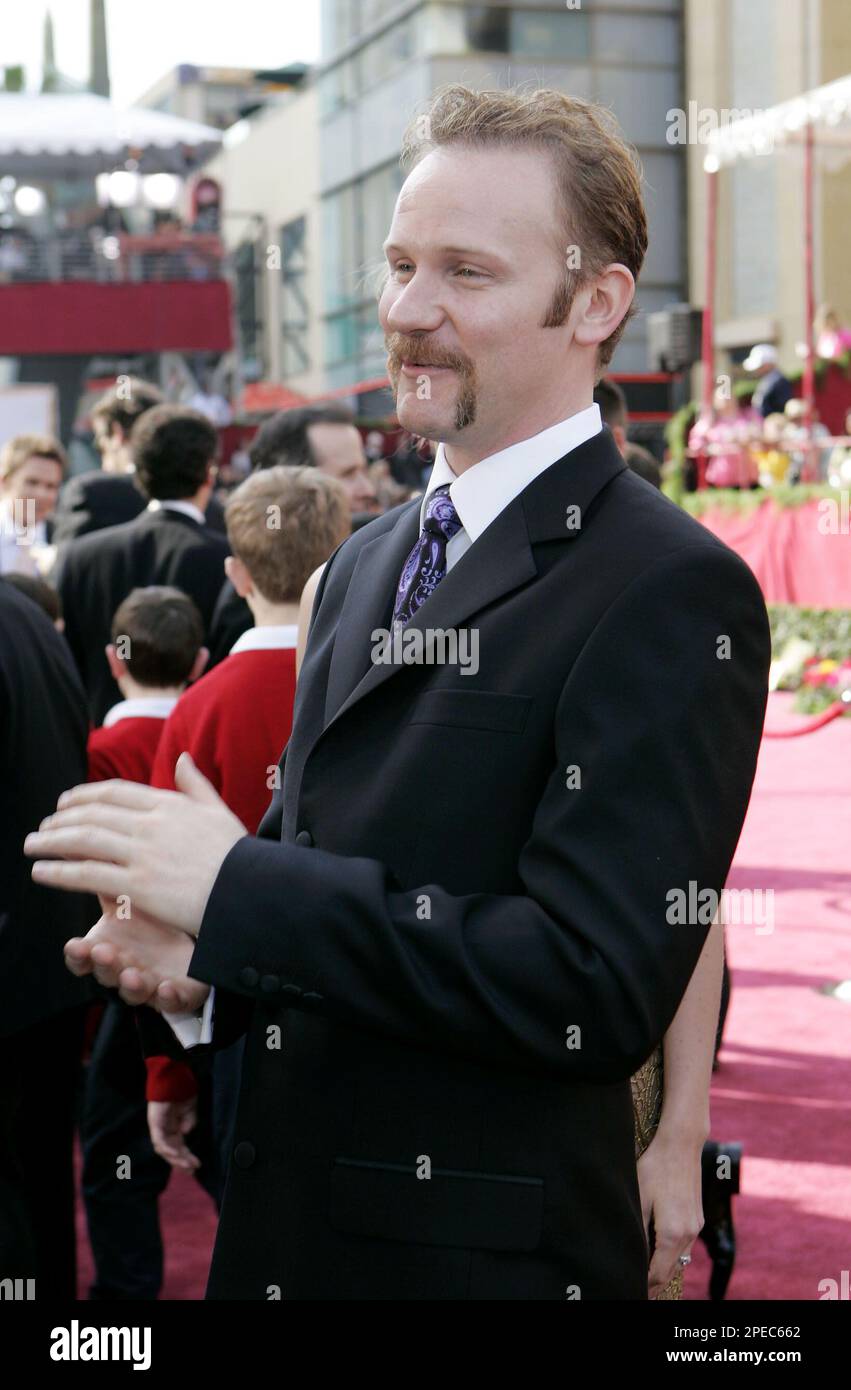 Morgan Spurlock, nominated for best documentary feature for the film ...