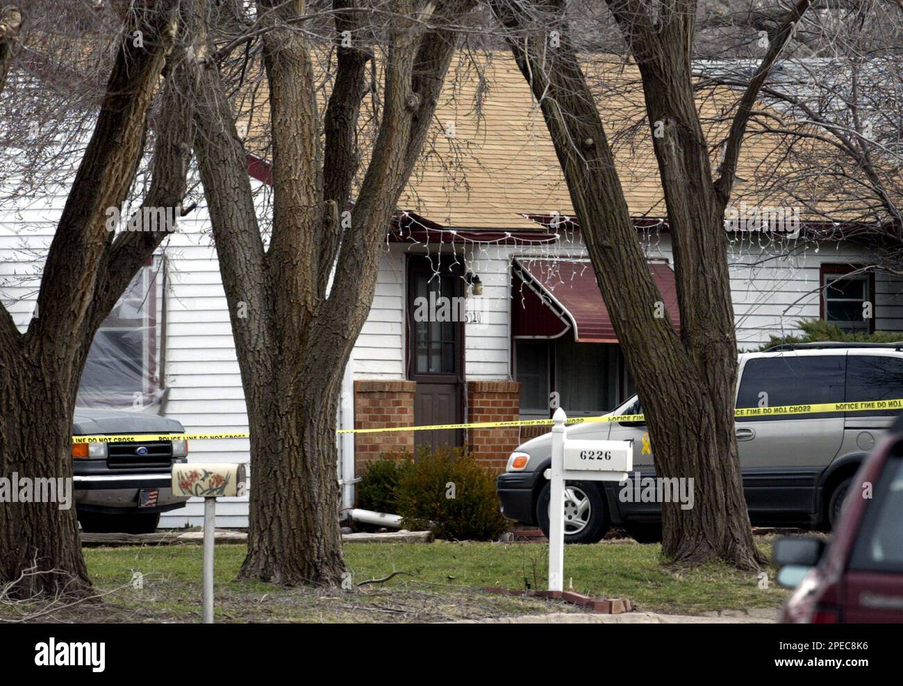 Police Tape Marks The Home Of The Btk Murder Suspect In Park City