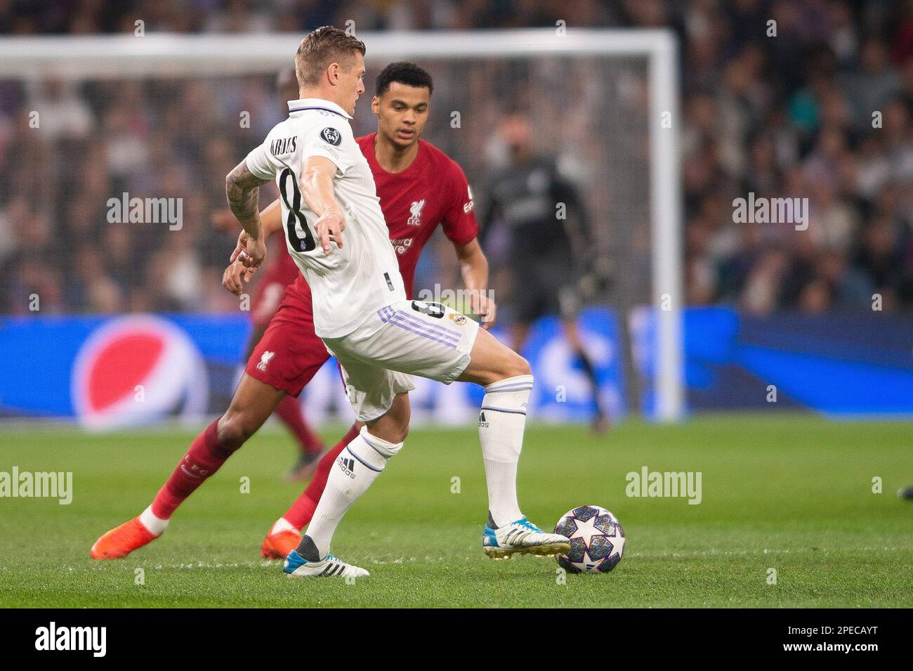 Madrid, Spain. 15th MArch 2023: Santiago Bernabeu Stadium, Madrid ...